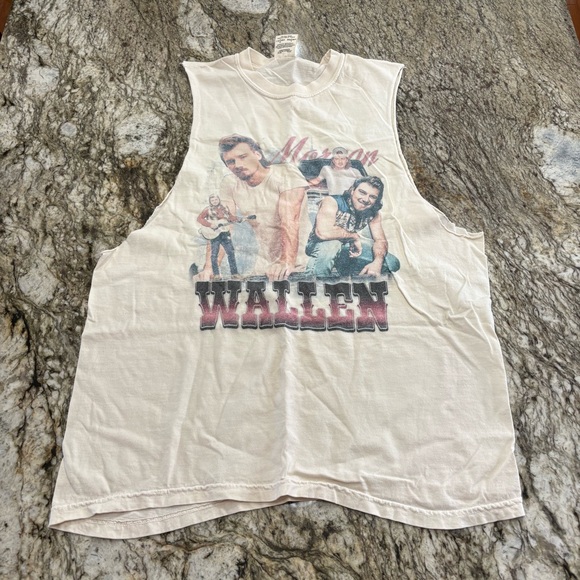 Shirts | Morgan Wallen Cut Off Merch Shirt | Poshmark